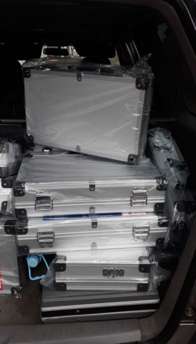 Кейс для инструментов алюминиевый Дипломат для документов Чемодан Ящик ...