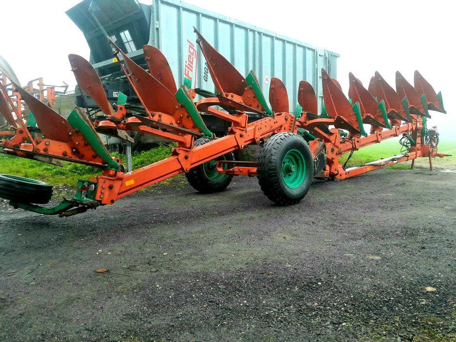 Pług Kverneland PL 100, Vario, 8, resor, lemken , na wózku, 8 skibowy, Bolesławiec • OLX.pl