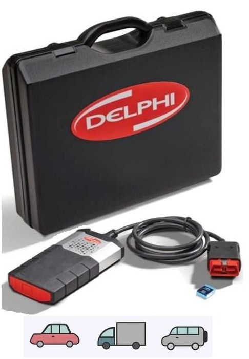 Tester diagnostyczny DELPHI - DS 150, ORYGINAŁ interfejs do PC ...