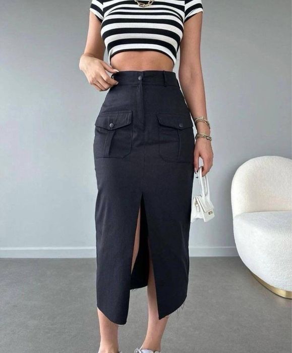 Стильна міді спідниця карго 529 грн Спідниці міді Одеса на Olx