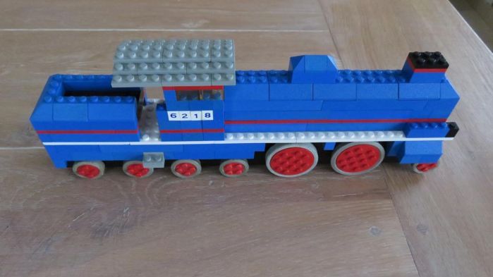 Lego-610-3 Super Wheel Toy Set (long box version) pociag unikat 1965 r ...