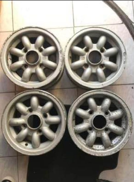 Jantes tipo Minilite p/ Austin Mini 5x10 Campanhã • OLX.pt