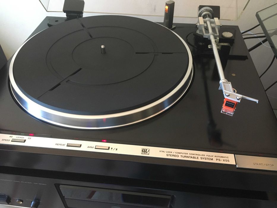 Gramofon Sony PS-X55 + headshell SONY SH-151 czytaj dodatkowe opcje ...