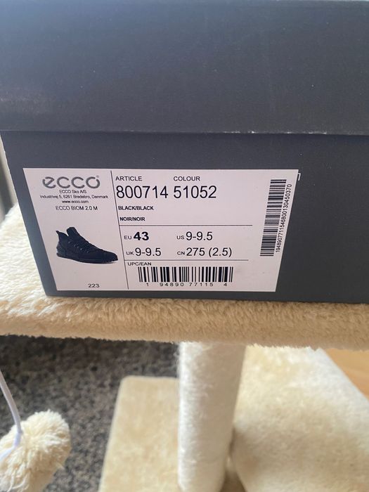 Кросівки ecco Gore-tex 43 розмір: 4 800 грн. - Кросівки для міста Тернопіль на Olx