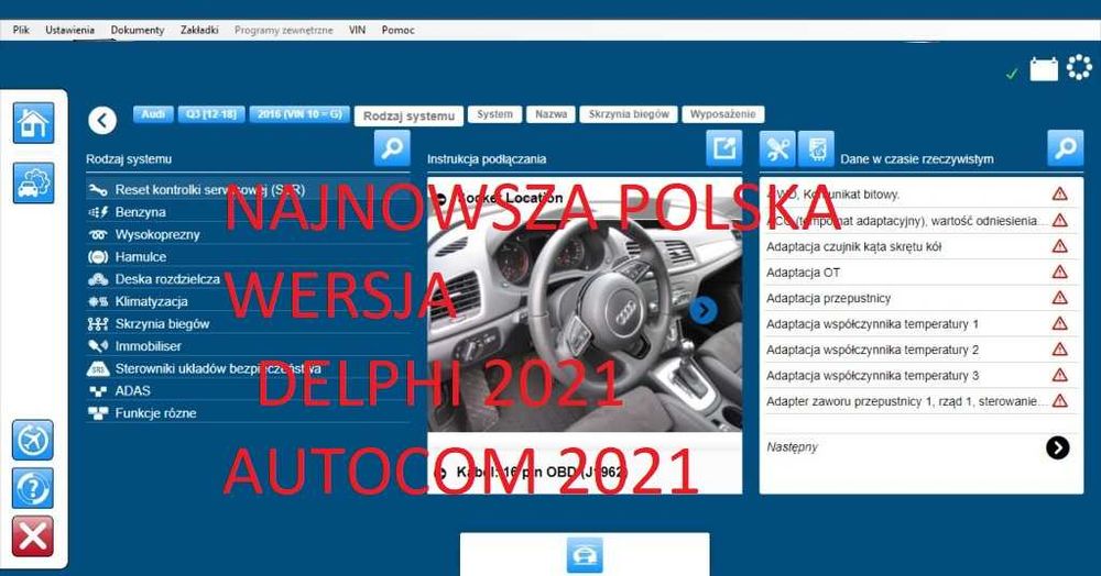 Delphi Autocom 2021 .11 Snooper Wow Ds100e Ds150e Najnowszy Polski ...