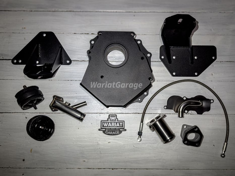 Zestaw montażowy swap BMW M57 6HP/8hp nissan patrol y60 gu4 kit ...