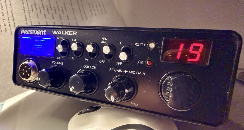 CB Radio President Walker Gdynia Witomino-Radiostacja • OLX.pl