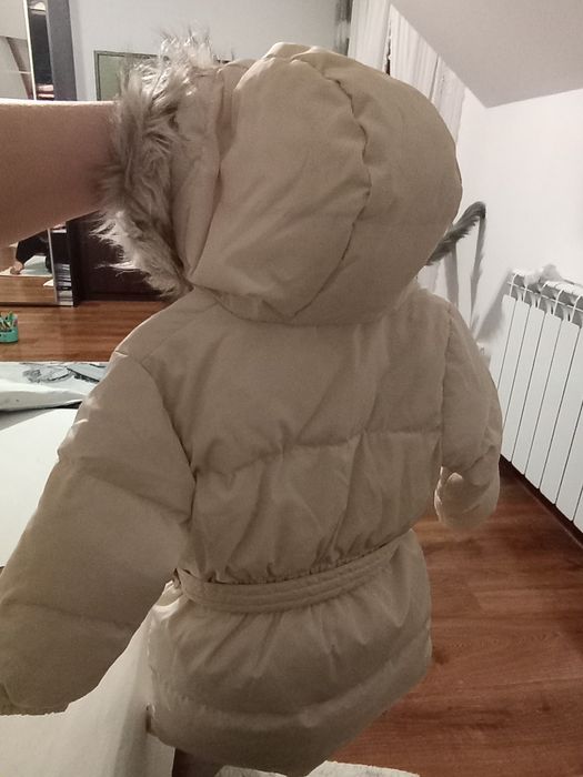 Kurtka puchowa na zimę dla dziewczynki firmy Zara roz 110 Sołtyków • OLX.pl
