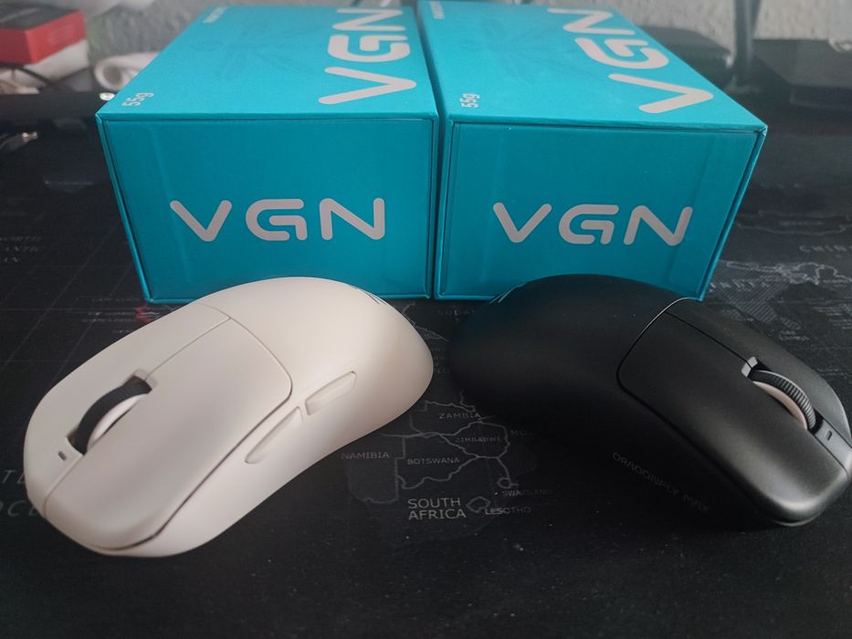 VGN Dragonfly F1 Moba (Біла) та F1 Pro Max (чорна). Безпровідна миша: 2 ...