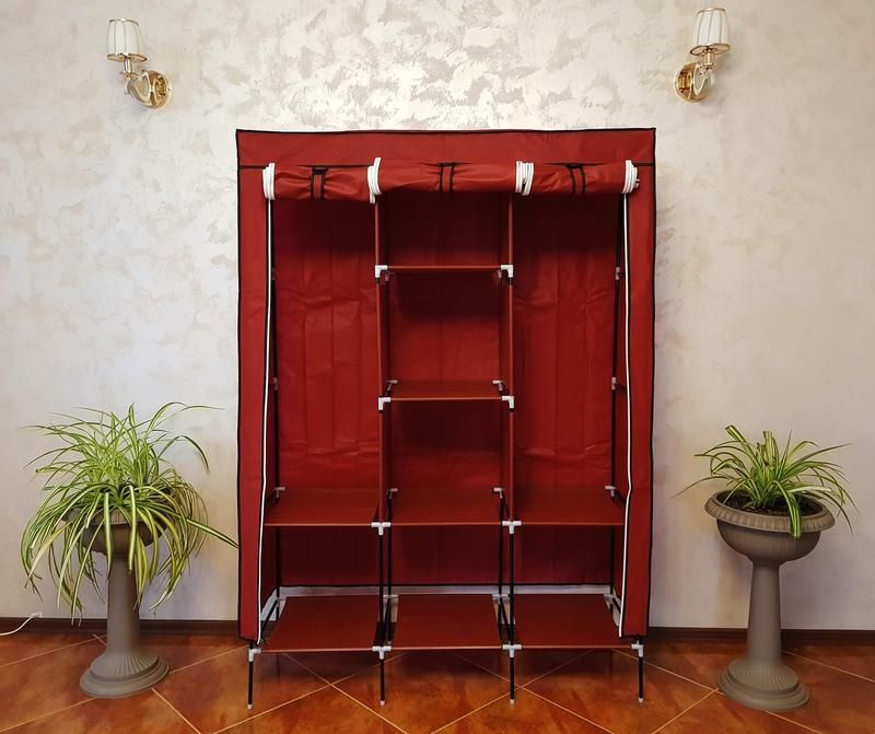 Складна каркасна тканинна шафа на три секції 679 грн Меблі для спальні Вінниця на Olx