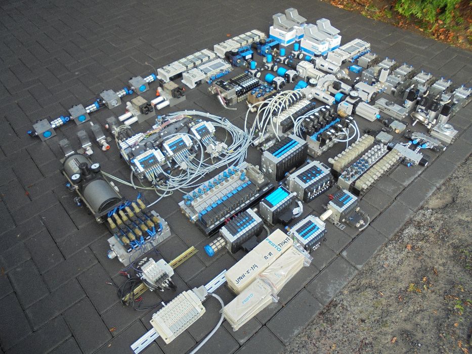 Elektrozawór rozdzielacz pneumatyczny festo smc bosch ckd herion cpv ...