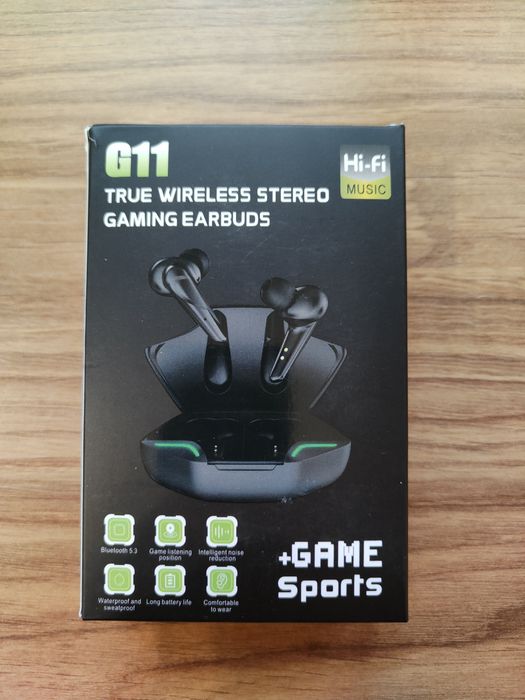 Słuchawki bezprzewodowe bluetooth czarne G11 Białystok Nowe Miasto • OLX.pl