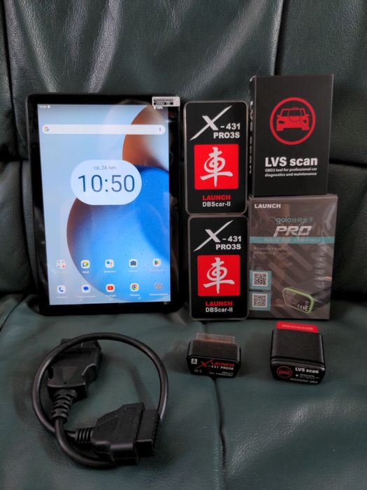 Автодіагностика автосканер Launch Golo Pro LVS scan діагностика лаунч ...