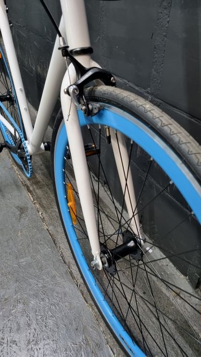 Nowy rower miejski Single speed Fixie ostre koło 56 cm Urban Bikes ...