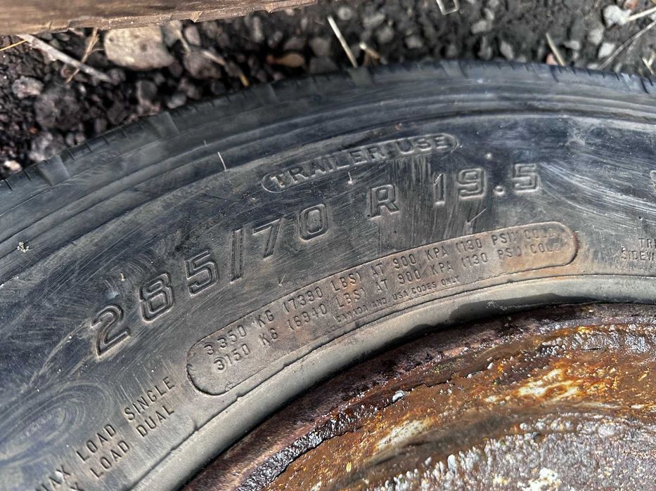 OPONA KOŁO Ciężarowe Naczepa 285/70R19.5 150/148J Firestone TSP-3000 ...