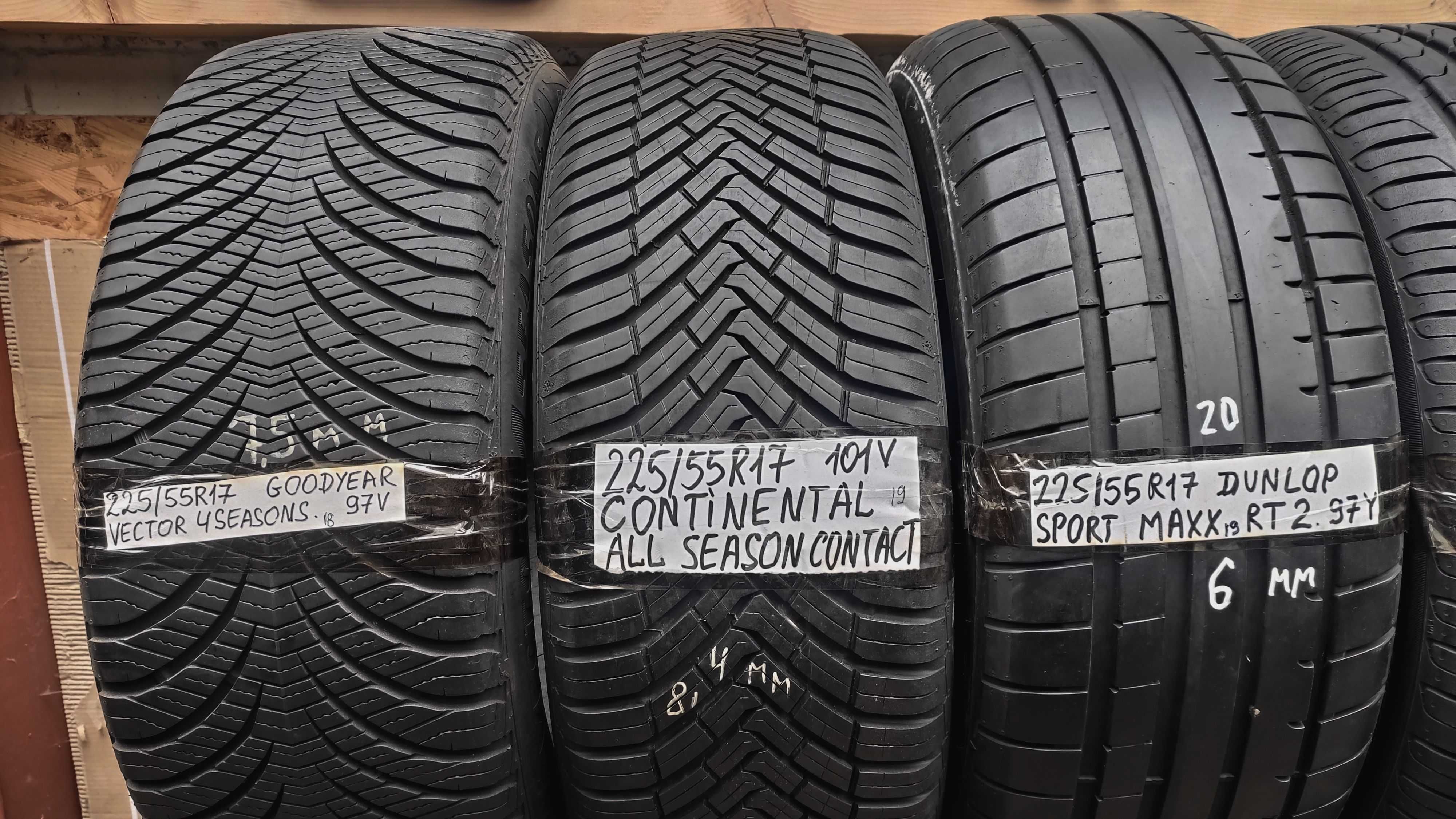 Шина одиночка 225/55R 17. Літо і Всесезонна.: 2 000 грн. - Автошини ...