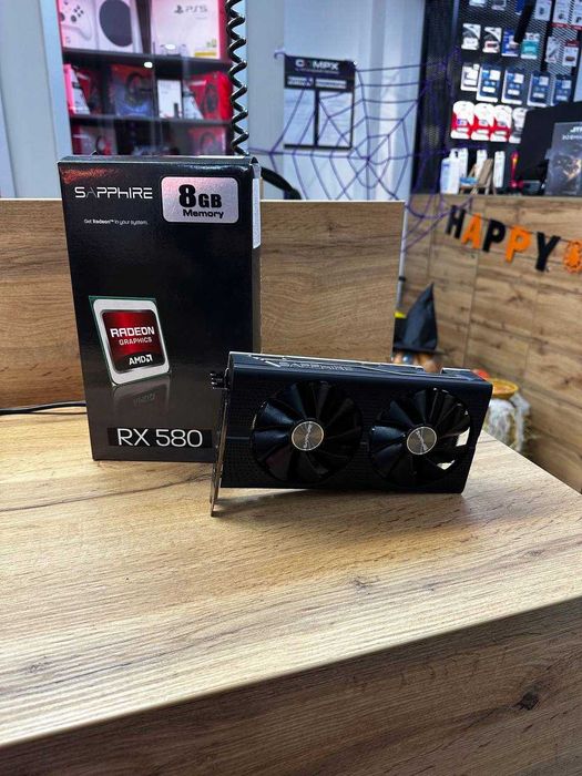 AMD Radeon Sapphire RX 580 8G Nitro+ (11265-97-90G): 3 799 грн ...