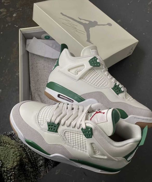 Jordan Air Jordan 4 Retro Green Thunder.41 Kraków Bronowice • OLX.pl
