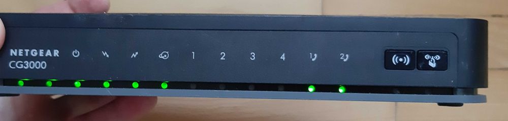 Роутер NETGEAR CG3000 DOCSIS 3.0 Wireless-N: 220 грн. - Периферійні ...