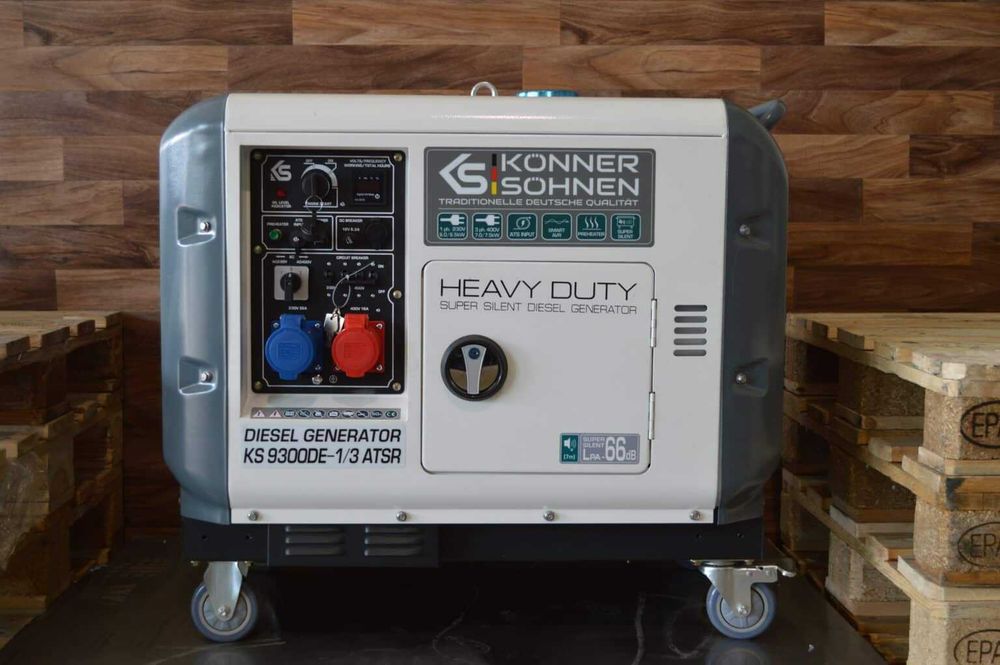 Дизельний генератор Konner&Sohnen KS 9300DE-13 ATSR SUPER S (Euro V ...