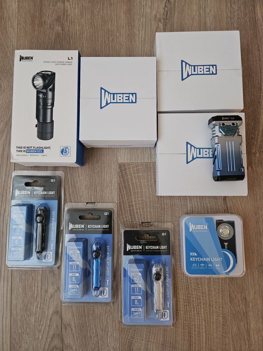 Wuben X2, X3 Pro, L1, G1, G2, B2 - EDC ліхтарики: 795 грн. - Ліхтарики ...