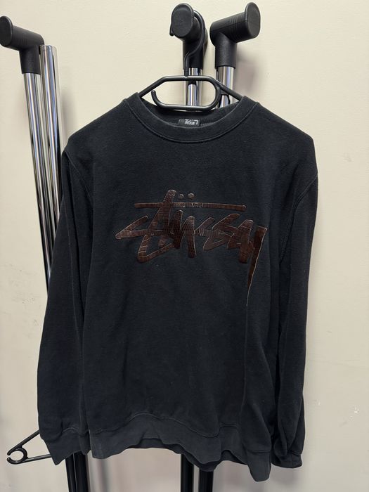 Stussy світшот чорний М розмір: 900 грн. - Світшот Київ на Olx