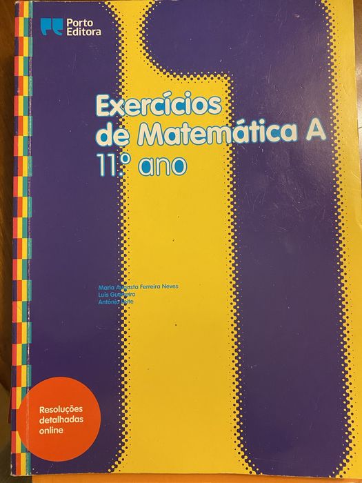 Livro Exercicios Matematica A 11o ano Oeiras E São Julião Da Barra ...