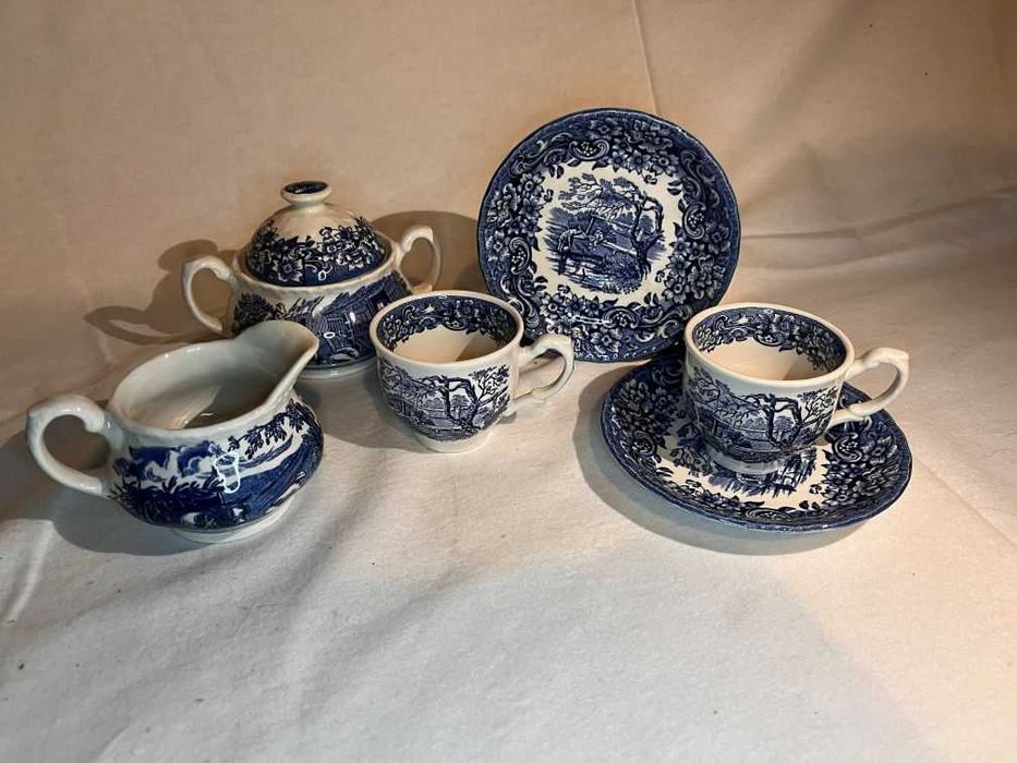 Conjunto Royal Tudor Ware Ironstone – 17th Century England Covilhã E ...