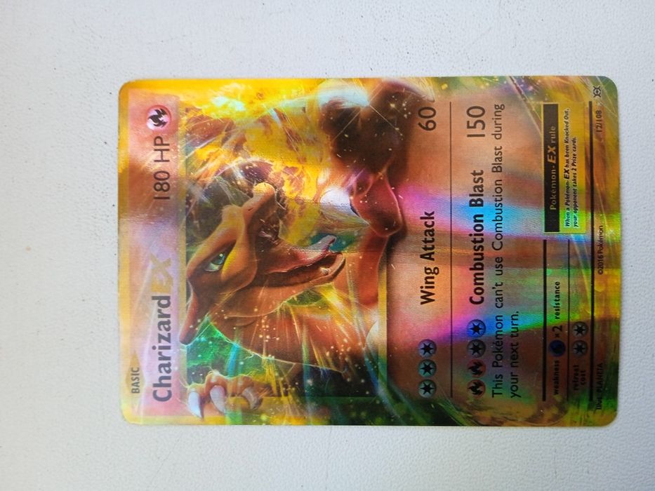 Oryginalna karta Pokemon charizard Kraków Grzegórzki • OLX.pl