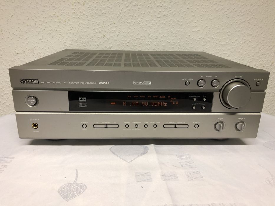 YAMAHA RX-V430RDS piekny amplituner z systemem 5.1 wejscie optyczne ...