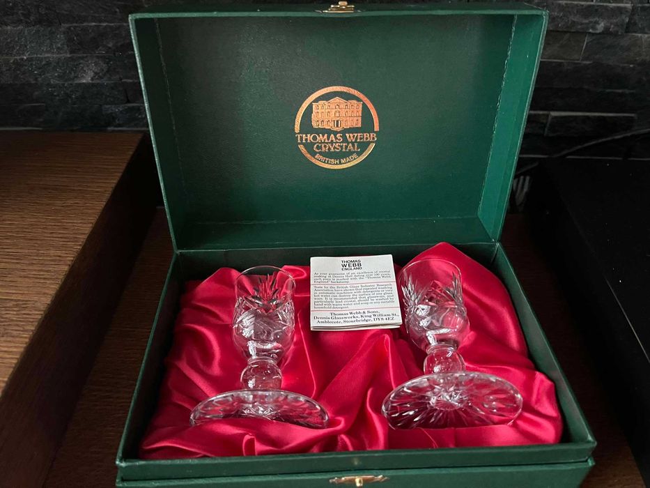 Kryształowe świeczniki Thomas Webb Crystal British Made Piła • OLX.pl