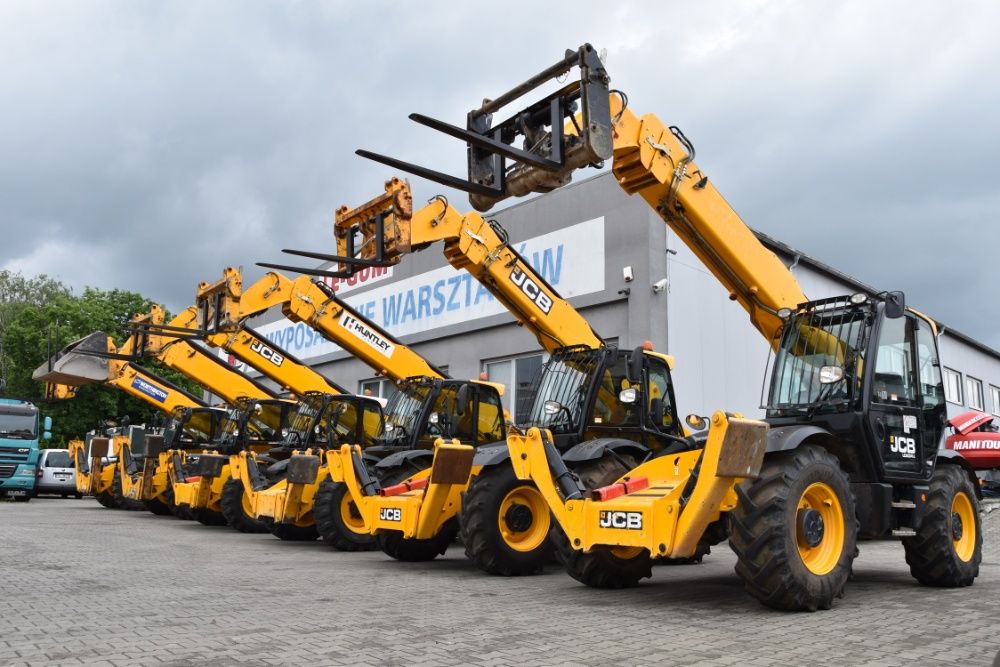 Wynajem ładowarki teleskopowej JCB Manitou żniwa dla rolnika Świebodzin ...