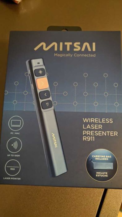 Apontador de Laser p/Apresentações Mitsai R911 Novo Oeiras E São Julião ...