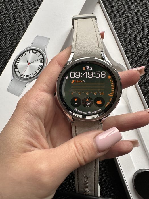 Samsung Galaxy Watch 6 Classic 47mm SM-R960 Silver EU: 5 000 грн ...