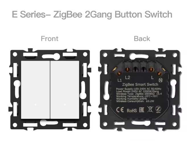 Розумний вимикач освітлення Zigbee: 600 грн. - Електрика Харків на Olx