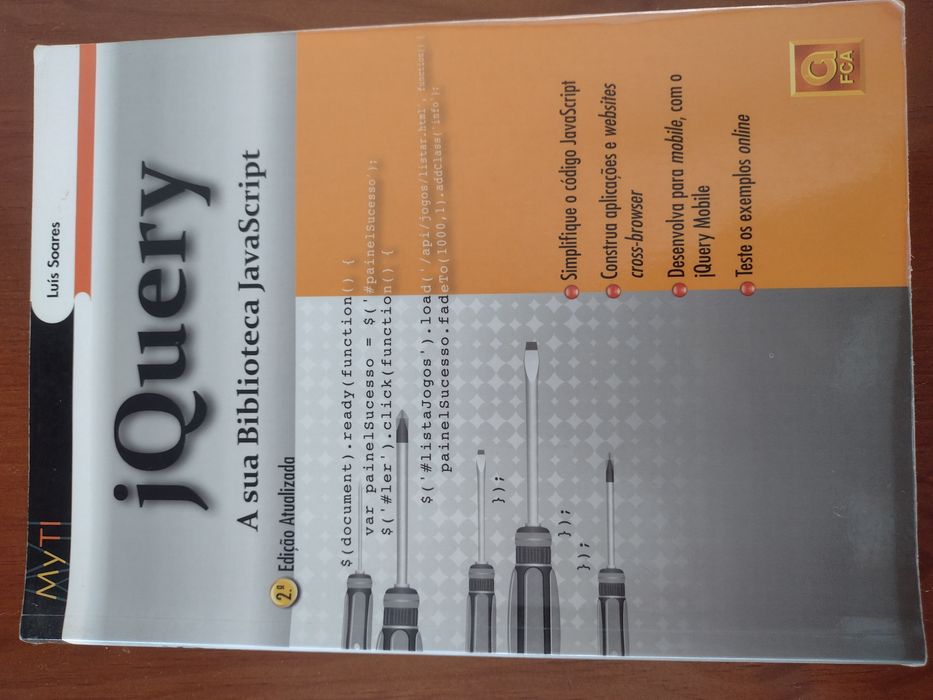 Livro JQuery a sua biblioteca JavaScript Charneca De Caparica E Sobreda ...