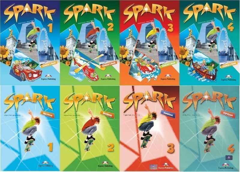 Комплект Spark 1,2,3,4 Student's Book + workbook: 300 грн. - Книги ...