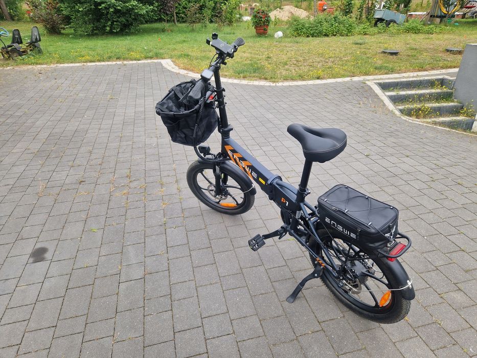 Rower elektryczny skladany Engwe P1 Czarnowiec • OLX.pl
