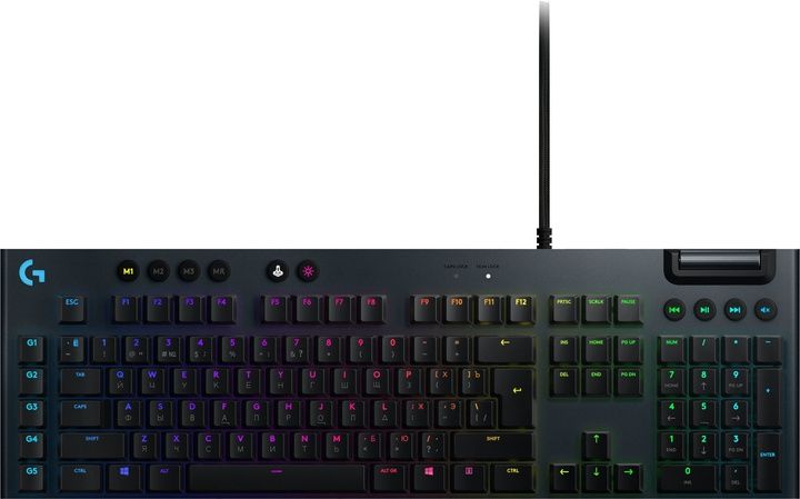 Клавіатура дротова Logitech G815 Gaming Mechanical GL Tactile RGB USB ...