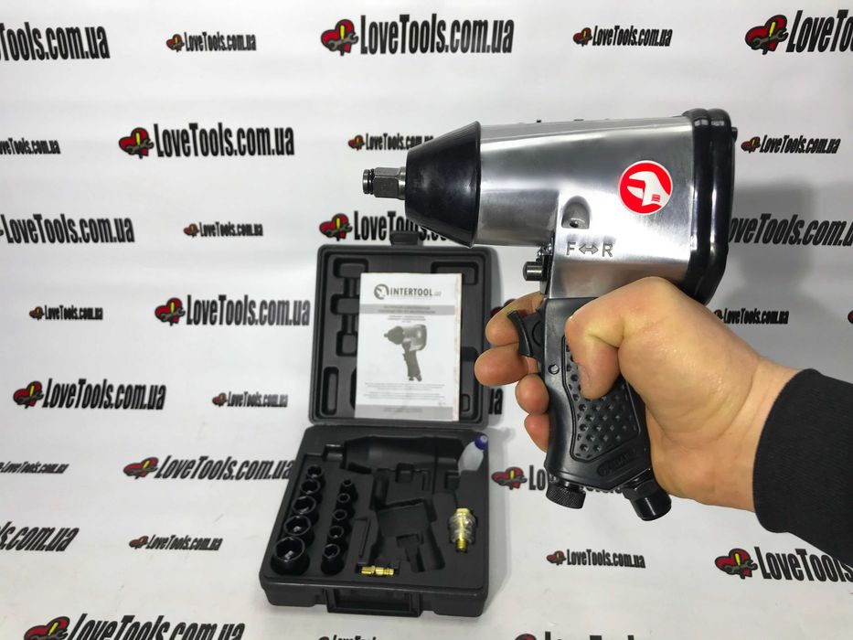 Гайковерт пневмо пистолет гайковерт INTERTOOL РТ-1101 гайкокрут: 1 399 грн. - Пневмоінструмент ...