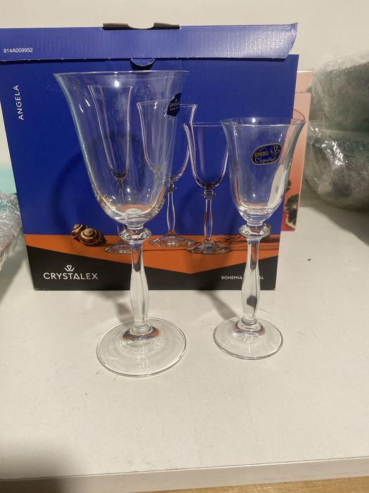 Бокали для шампанського вина нові 300 грн Посуда кухонная утварь Днепр на Olx