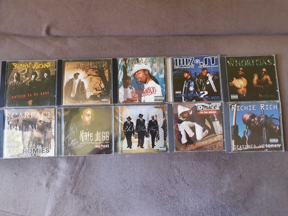 Rap cd plyty hip hop usa mc eiht scafrace gfunk gangsta east coast ...