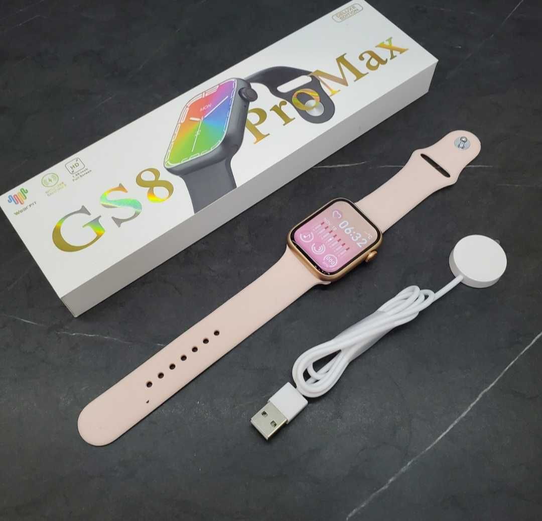 Smart Watch GS8 PRO MAX 1в1 Лучшие смарт часы на 2023г(45мм) + Ремешок ...