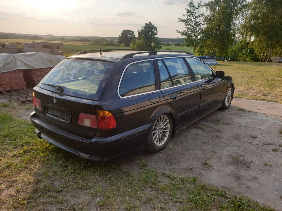 Części BMW E39 530i 3.0i M54 231KM Cała na części Saphirschwarz Pruszcz ...