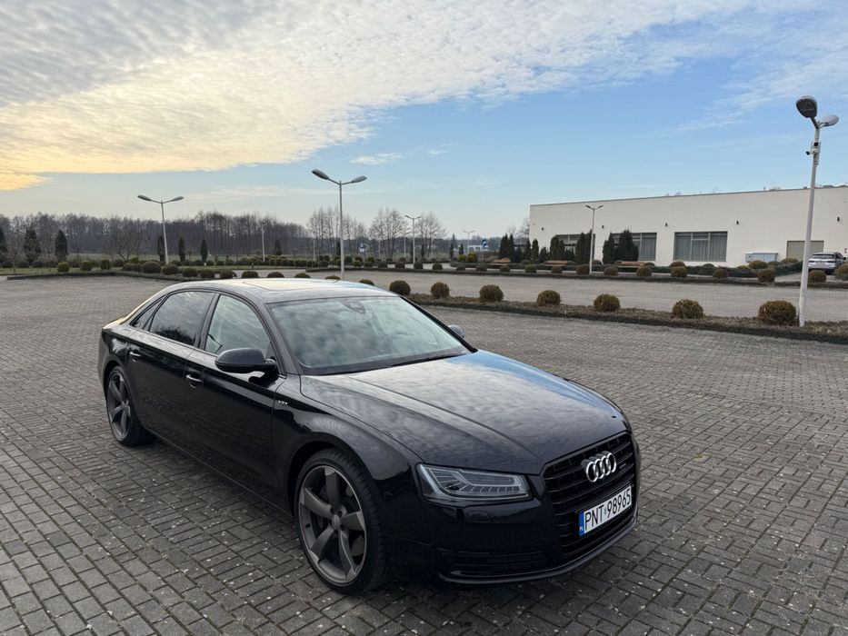 Audi A8L D4 4.0TFSI 420KM BLACK Nowy Tomyśl • OLX.pl
