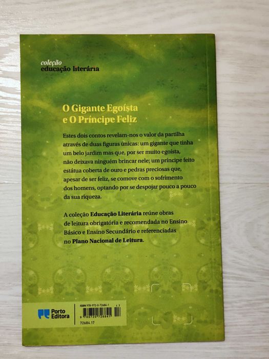 O Gigante Egoísta e O Príncipe Feliz - Oscar Wilde Avenidas Novas • OLX Portugal