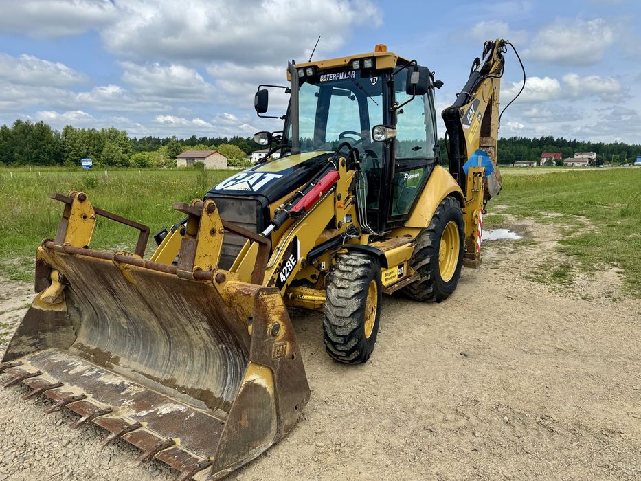 Cat 428E 6900 motogodzin caterpillar 428e koparko ładowarka Wręczyca ...