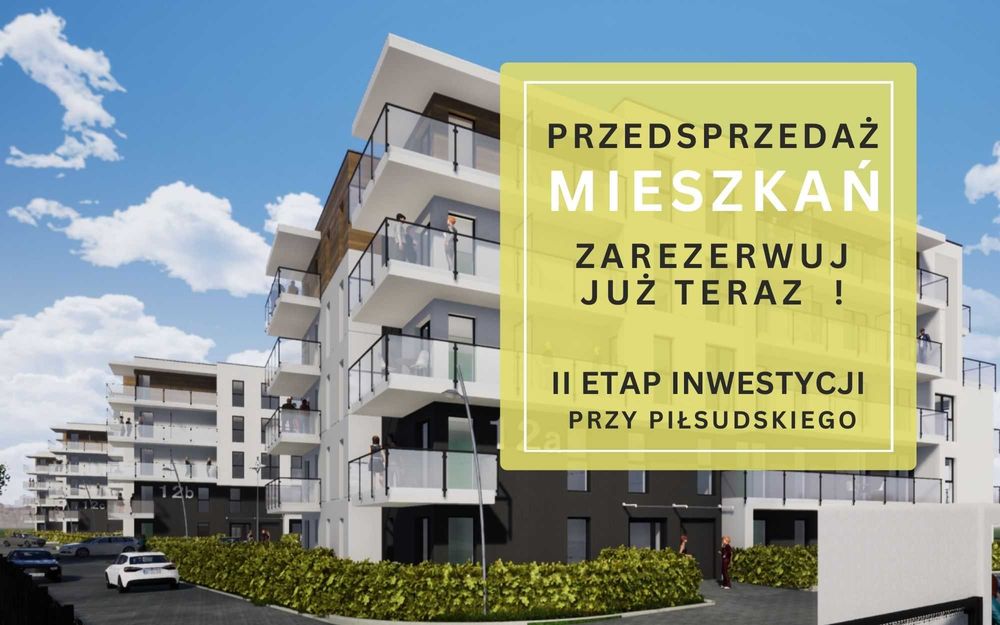 Osiedle Piłsudskiego II ETAP Koluszki nowe mieszkanie 48,35m² Koluszki • OLX.pl