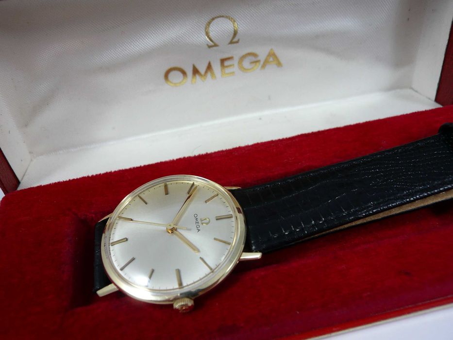OMEGA - vintage 1965 - złota 585/14k - SUPER STAN - BOX ! Lublin • OLX.pl