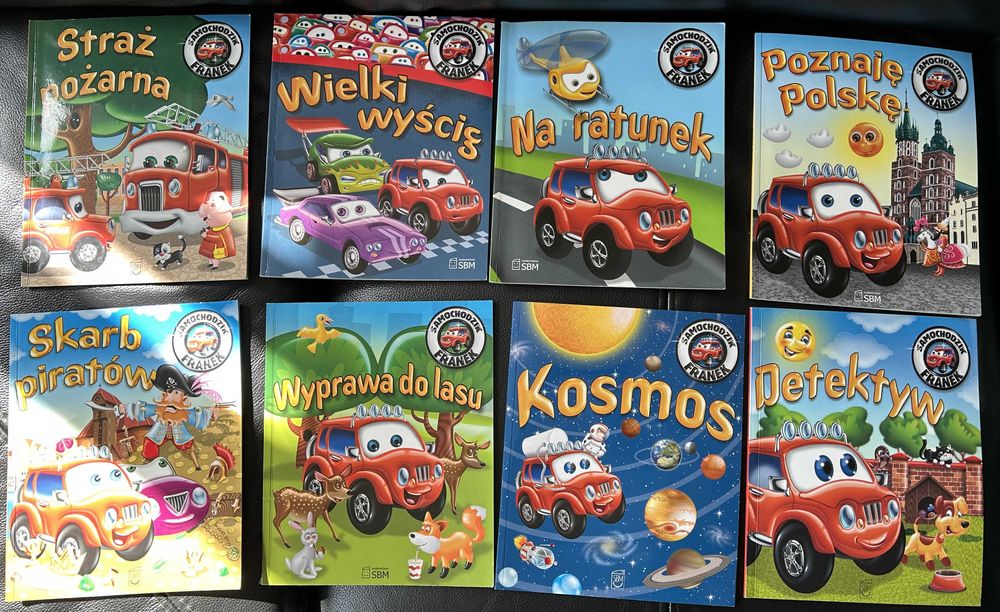 Samochodzik Franek - seria - 24 książeczki Warszawa Białołęka • OLX.pl